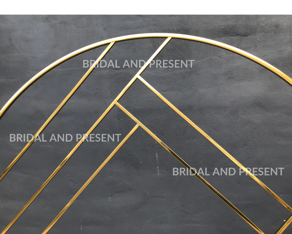 Sturdy Circle Backdrop Stand for Wedding Flower Arch Decorations ...